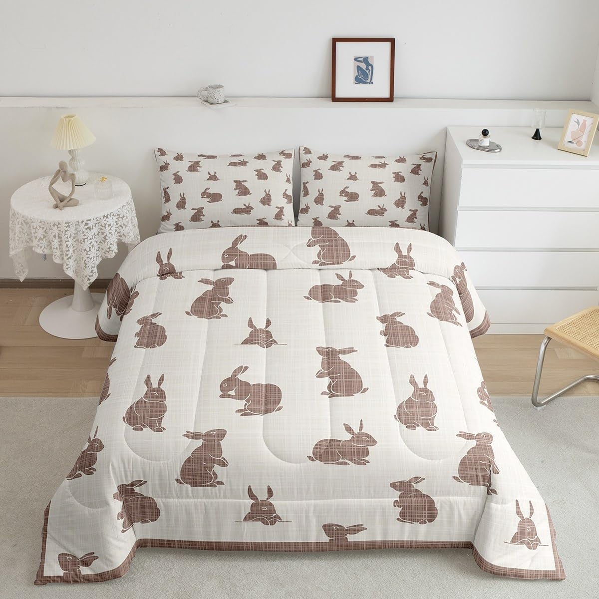 Summer Cool Comforter Set Queen Size,Cartoon Watermelon Bedding Set for ...