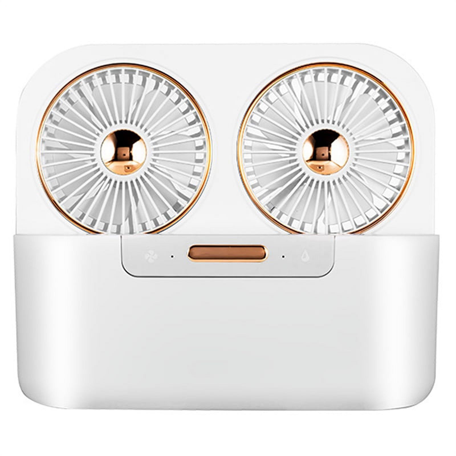 Summer Cool Double-Blade Fan USB Desktop Air Conditioning Fan Office ...