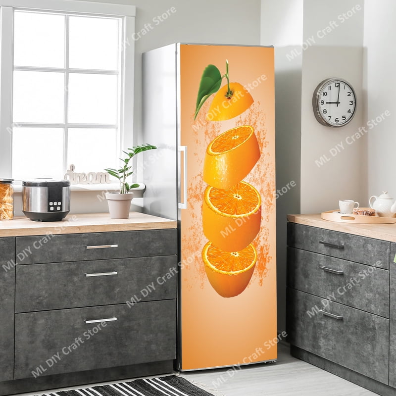 Summer Cool Watermelon Wallpaper Refrigerator Self Adhesive Wall ...