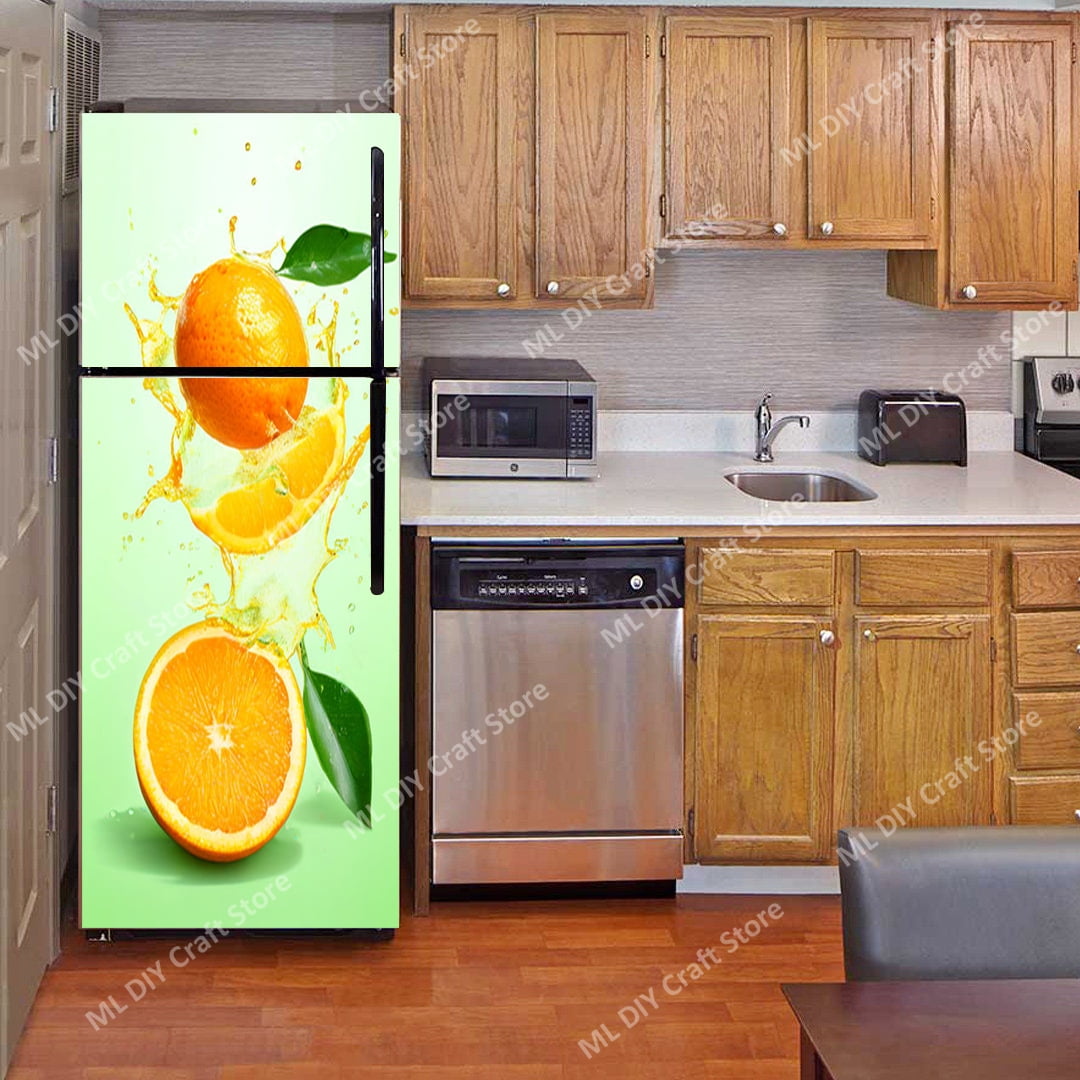 Summer Cool Watermelon Wallpaper Refrigerator Self Adhesive Wall ...