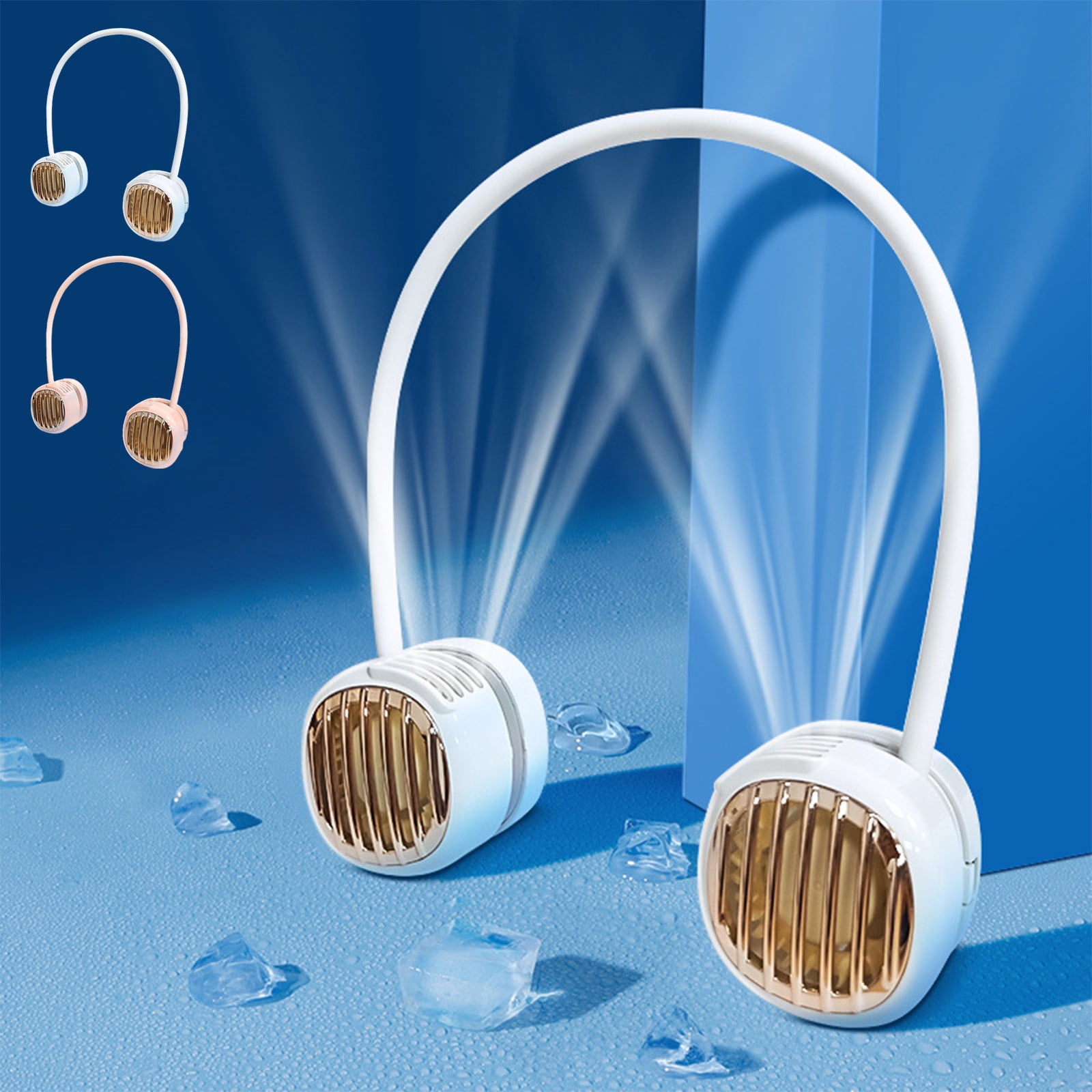 Summer Cooling Fans | Kugisaki Rechargeable Portable Bladeless Neck ...