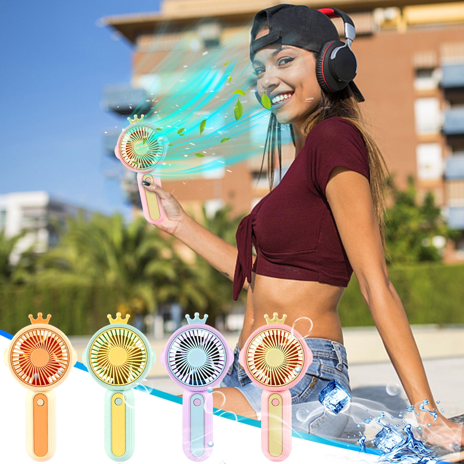 Summer Cooling Fans | Kugisaki Rechargeable Portable Handheld Fans ...