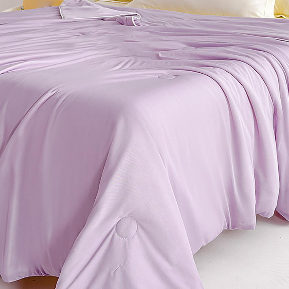 Summer Coolness Silky Thin Quilts Blanket Quilting Bedd Quilt Soft ...