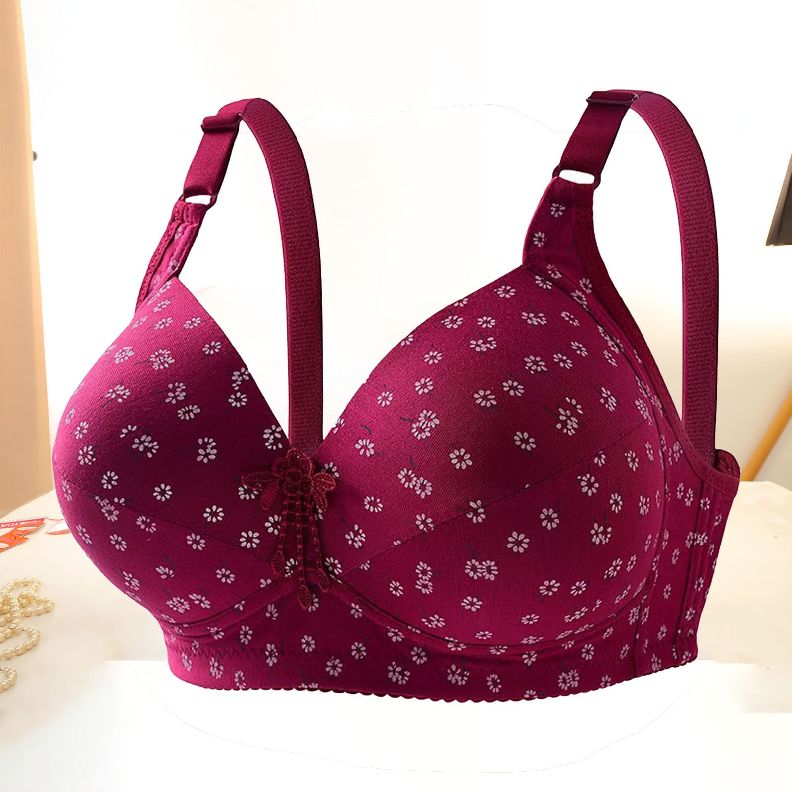 Summer Deal! Vibrex Women's Non Steel Hoop Gathered Middle Button ...