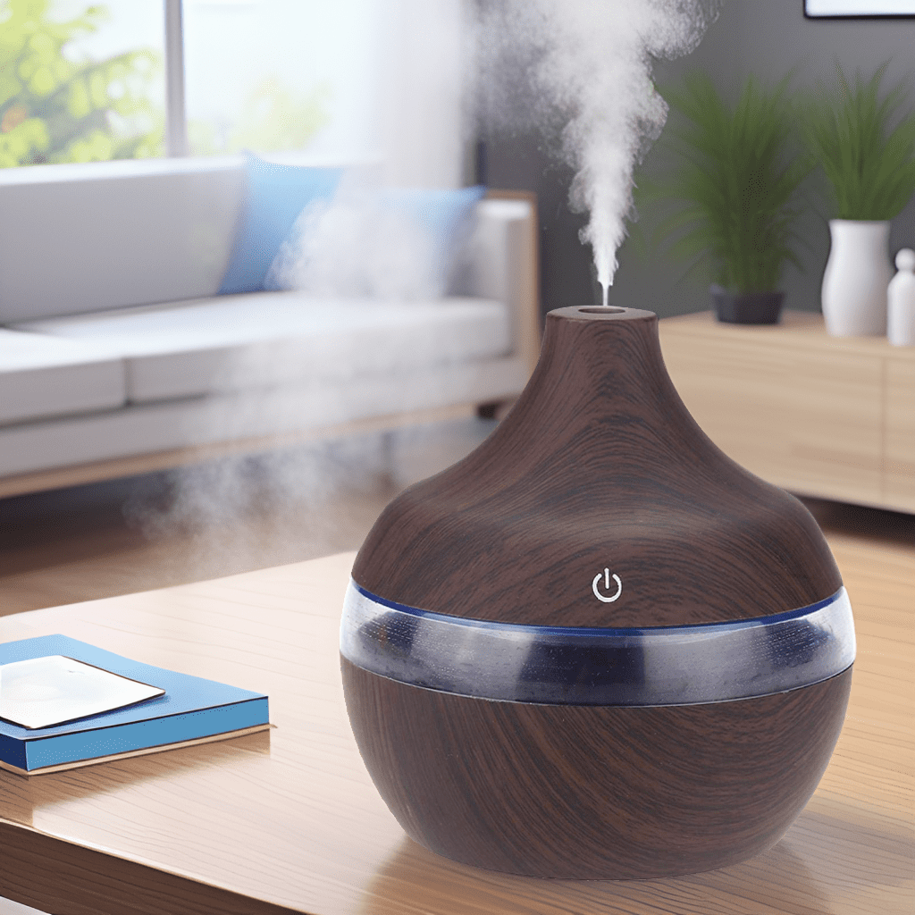 Essential Oil Diffuser, 300ml Small Cool Mist Humidifiers, Portable ...