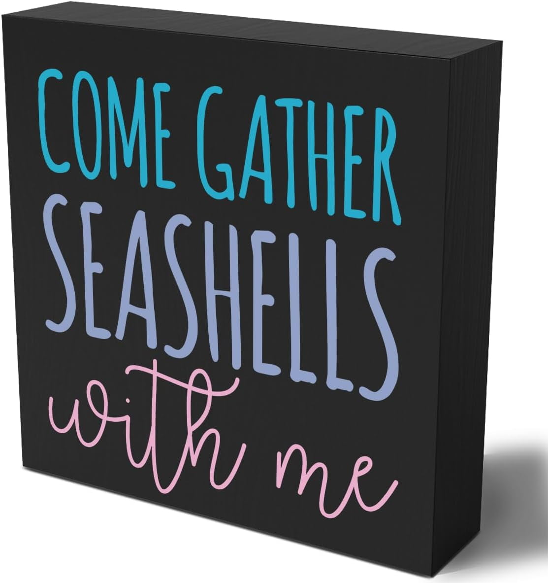 Summer Decor Come Gather Seashells with Me Sign, Summer Decorations for ...