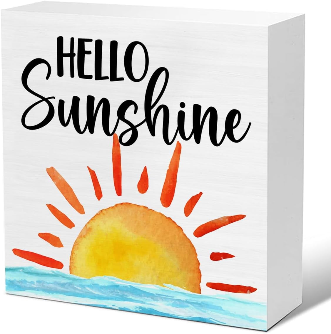 Summer Decor - Summer Sunshine Decorations Hello Sunshine Wooden ...