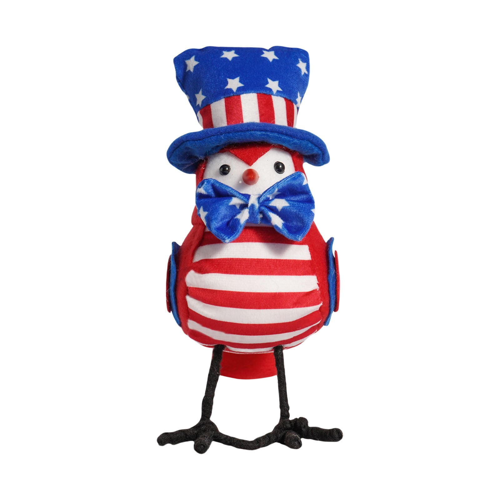 Summer Decoration Patriotic Bird Figurine – 4Th Of July & Memorial Day ...