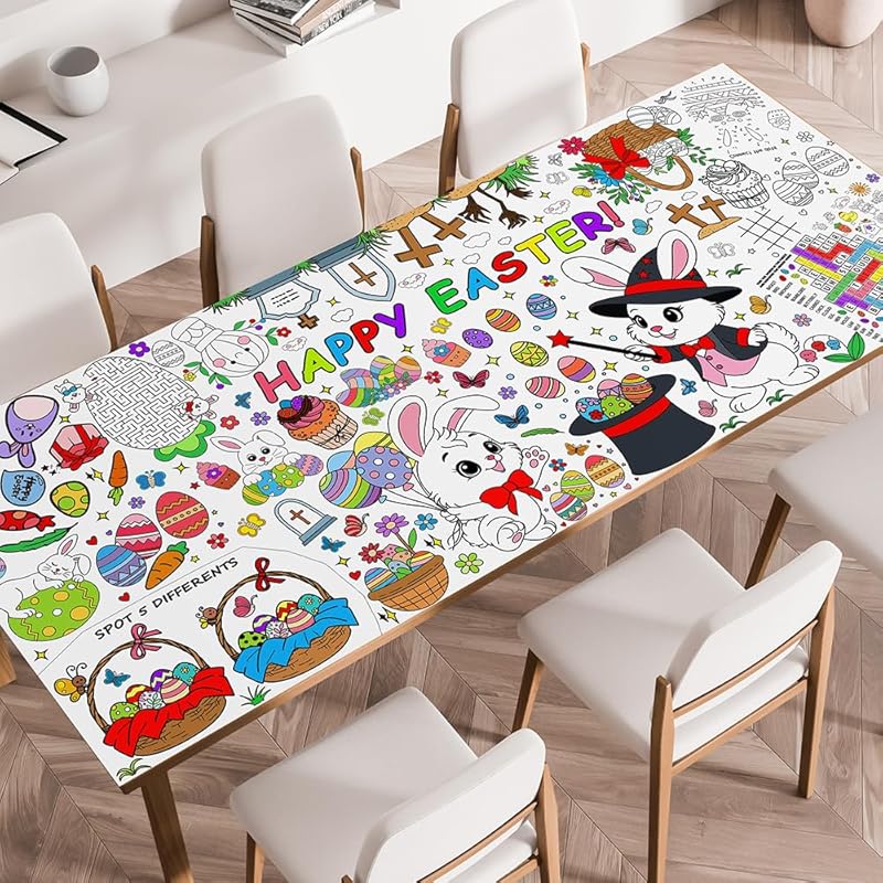 Summer Decorations, Giant Versatile Coloring Games/Activities/Table ...