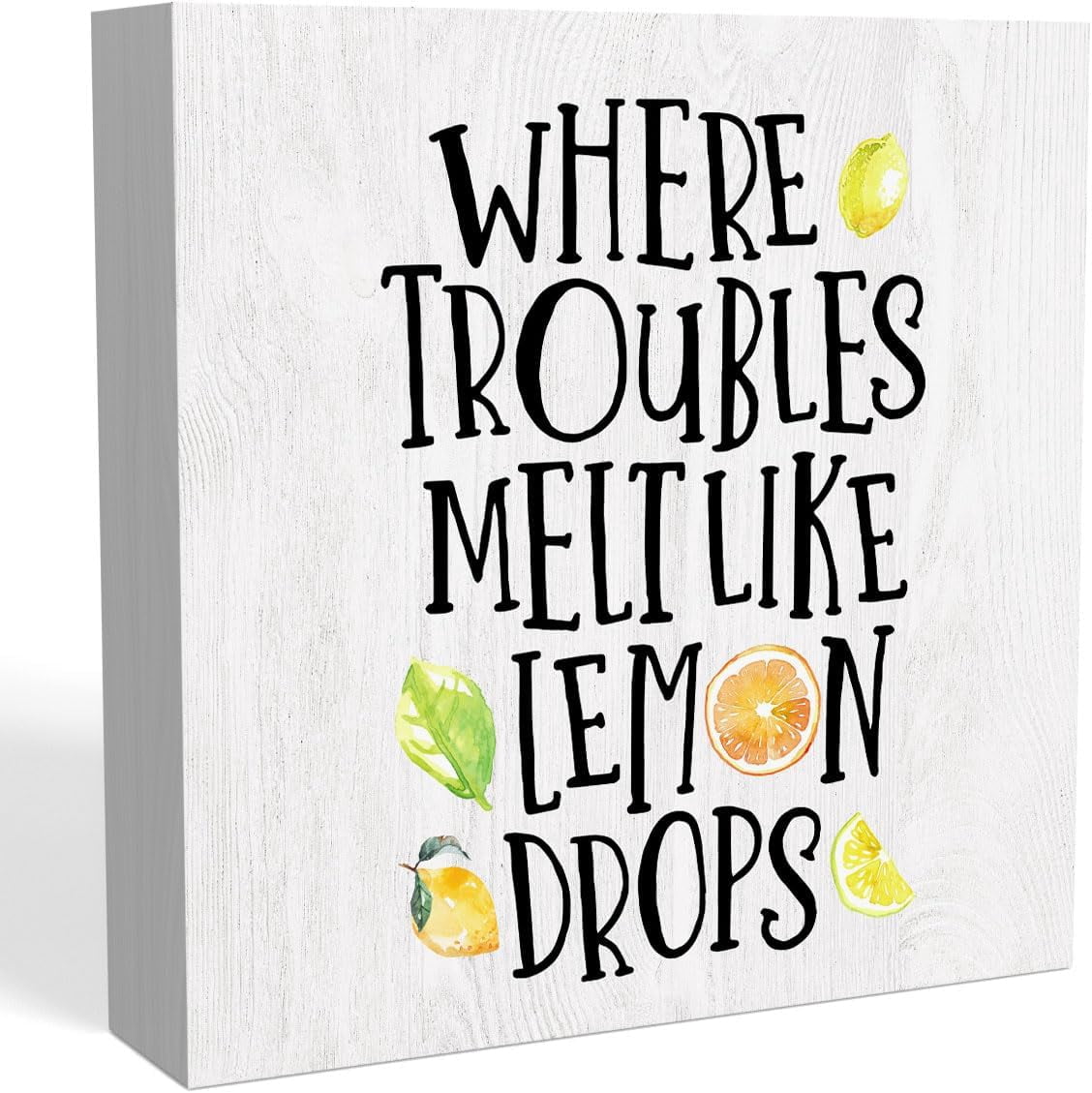 Summer Decorations for Home, Summer Decor, Summer Sign, Lemon Sign ...
