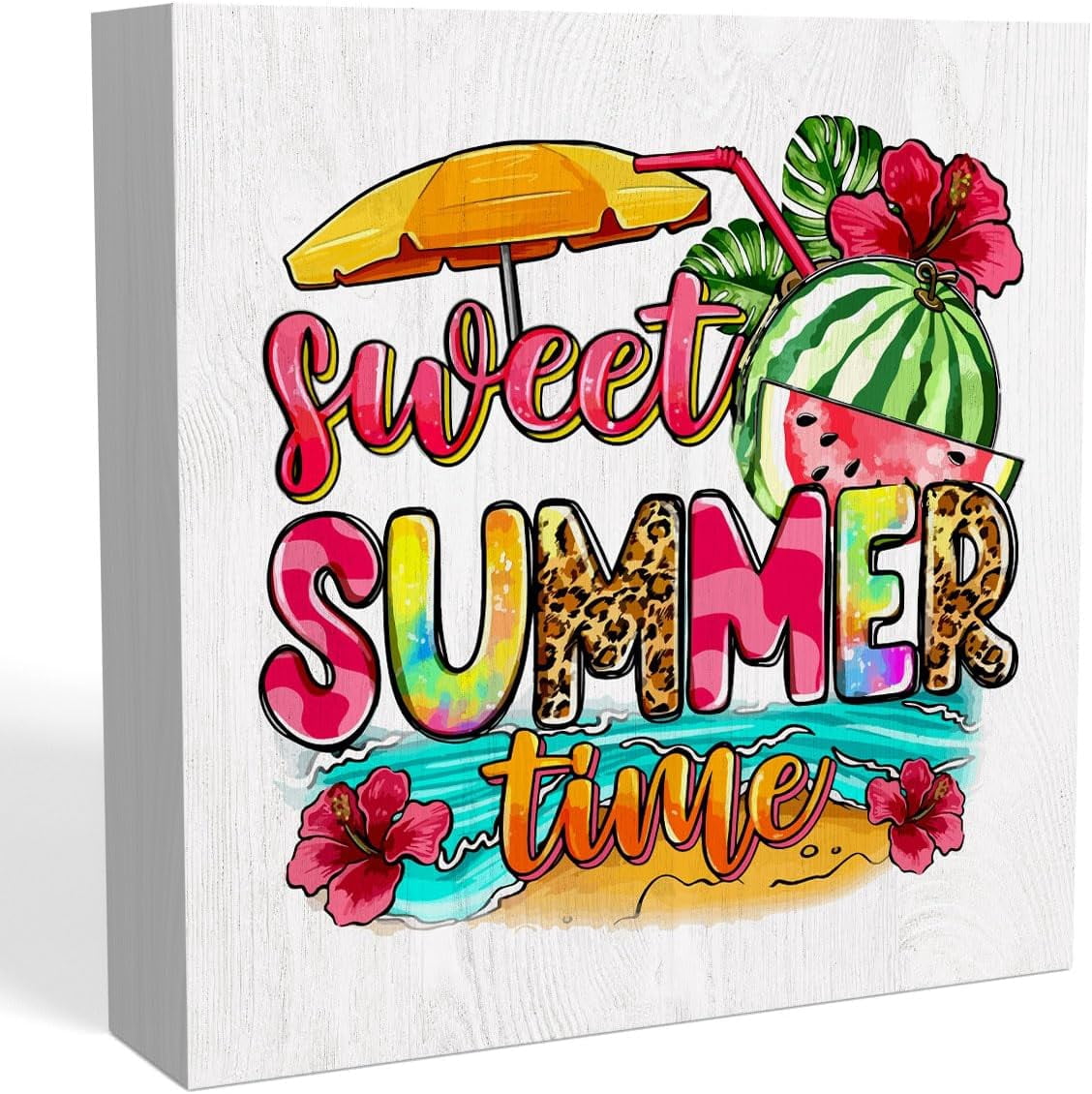 Summer Decorations for Home, Summer Decor, Summer Sign, Watermelon Sign ...
