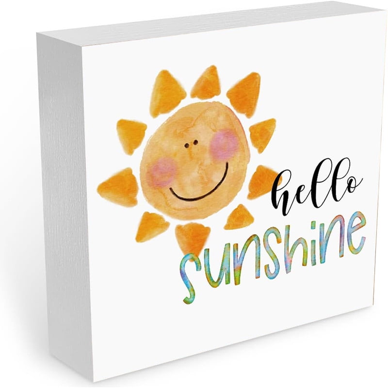 Summer Decorations for Home Sunshine Desk Decor Inspirational Sunny Day ...