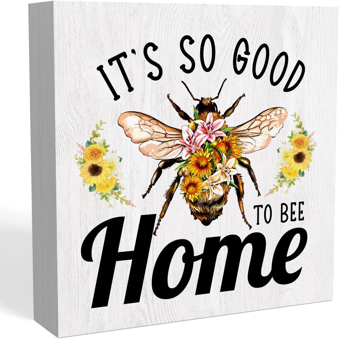 Summer Decorations for Home, Summer Decor, Summer Sign, Bumble Bee Sign ...