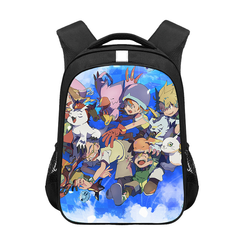 Summer Digital Baby School Bag Cartoon Student Backpack Trend Men's and ...