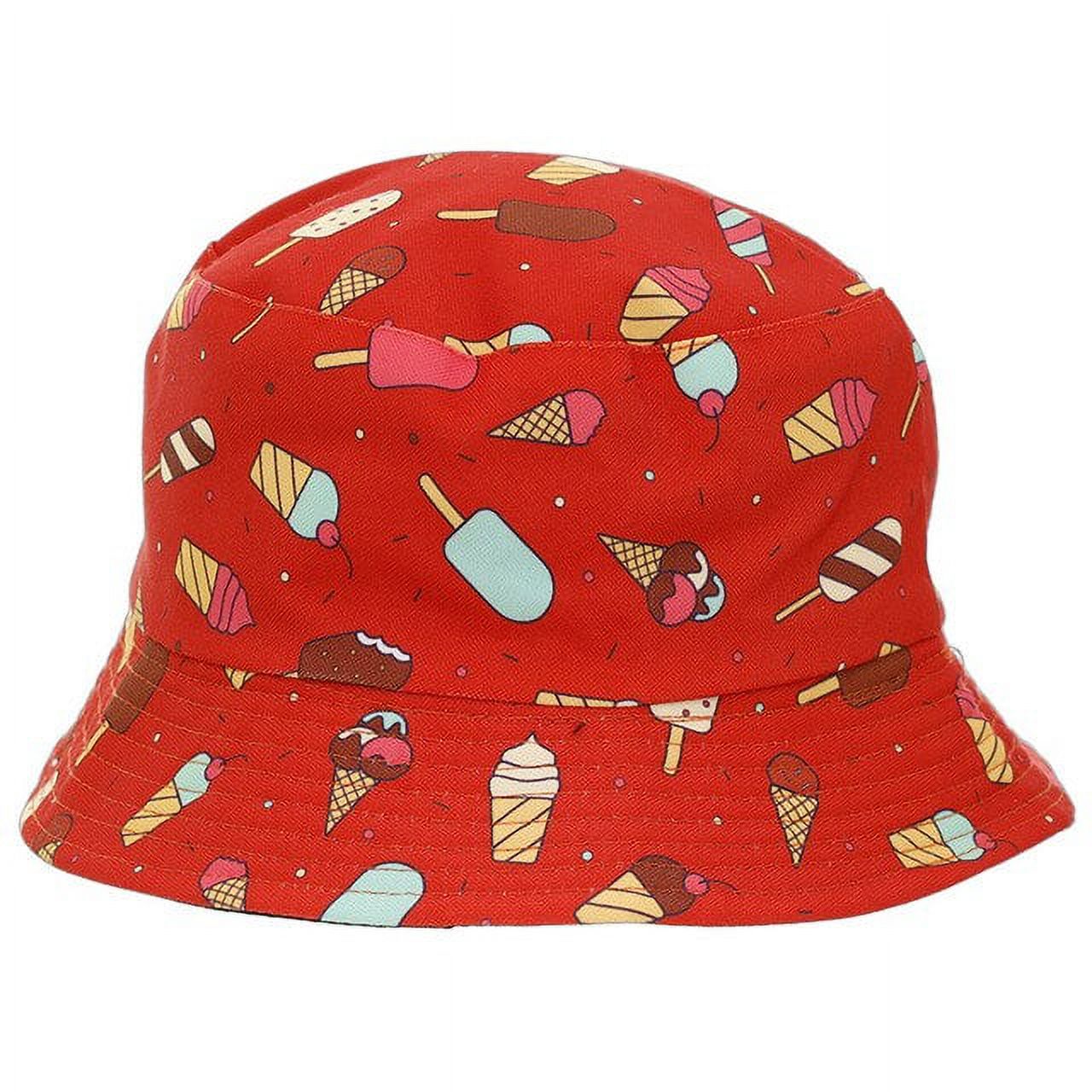 Summer Double Sided Vegetable Fruit Print Bucket Hat Fashion Hip Hop ...