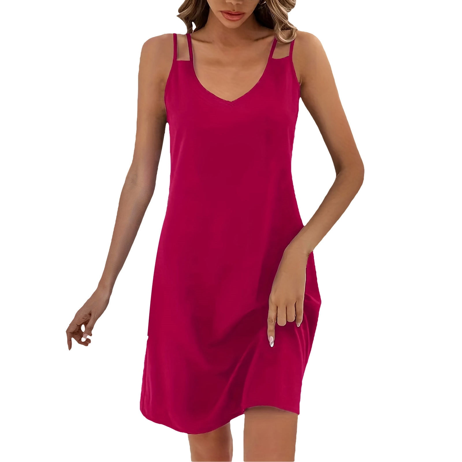 Summer Dresses For Women 2024 Summer Temperament Commute Mid Waist