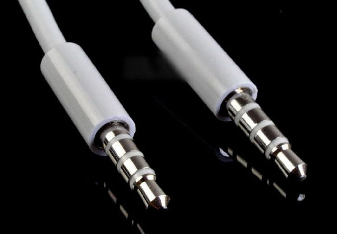 Summer Fall Saving 4 Pole 1M 3.5Mm Male Record Car Aux Audio Cord ...