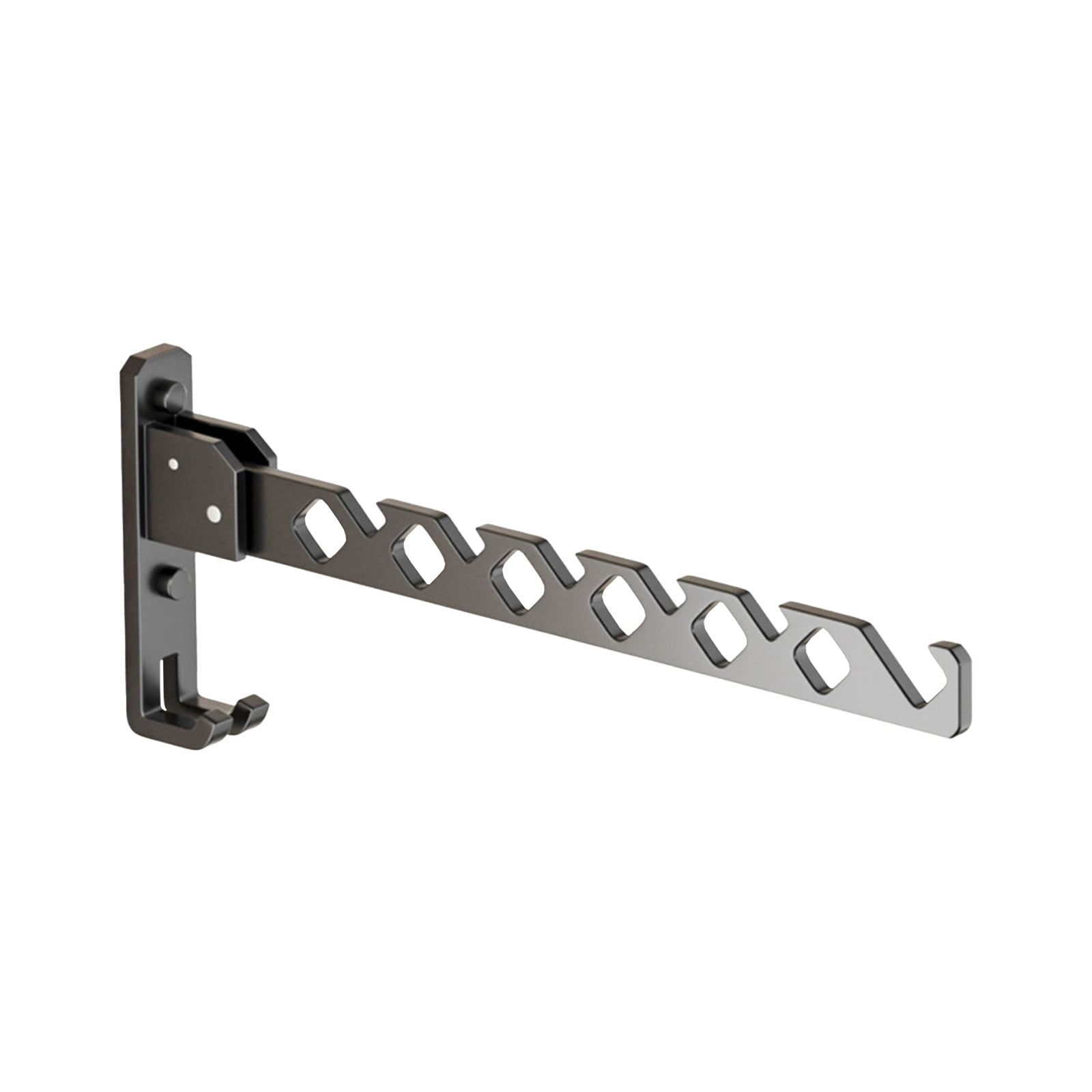 Summer Fall Saving Wall-Mounted Clothes Drying Rack Folding Clothes ...