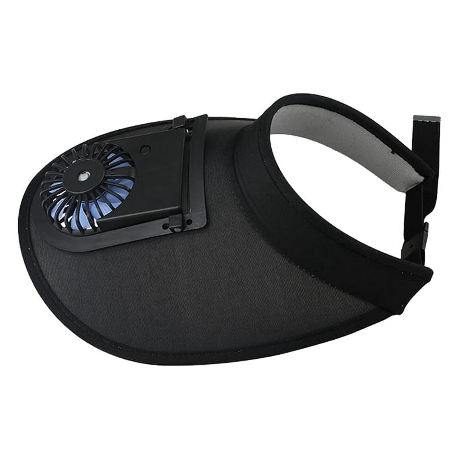 Summer Fan Cooling Baseball Cap Unisex Golf Hat Empty Top Fan Cap ...