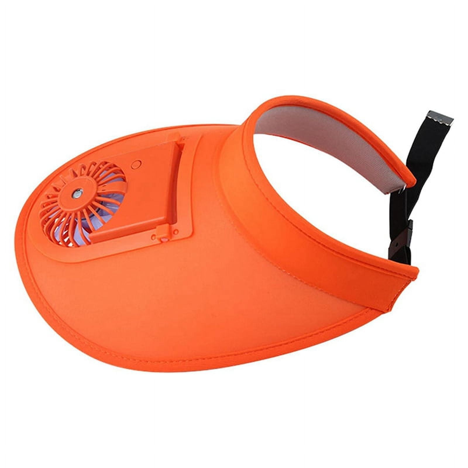 Summer Fan Cooling Baseball Cap Unisex Golf Hat Empty Top Fan Cap ...