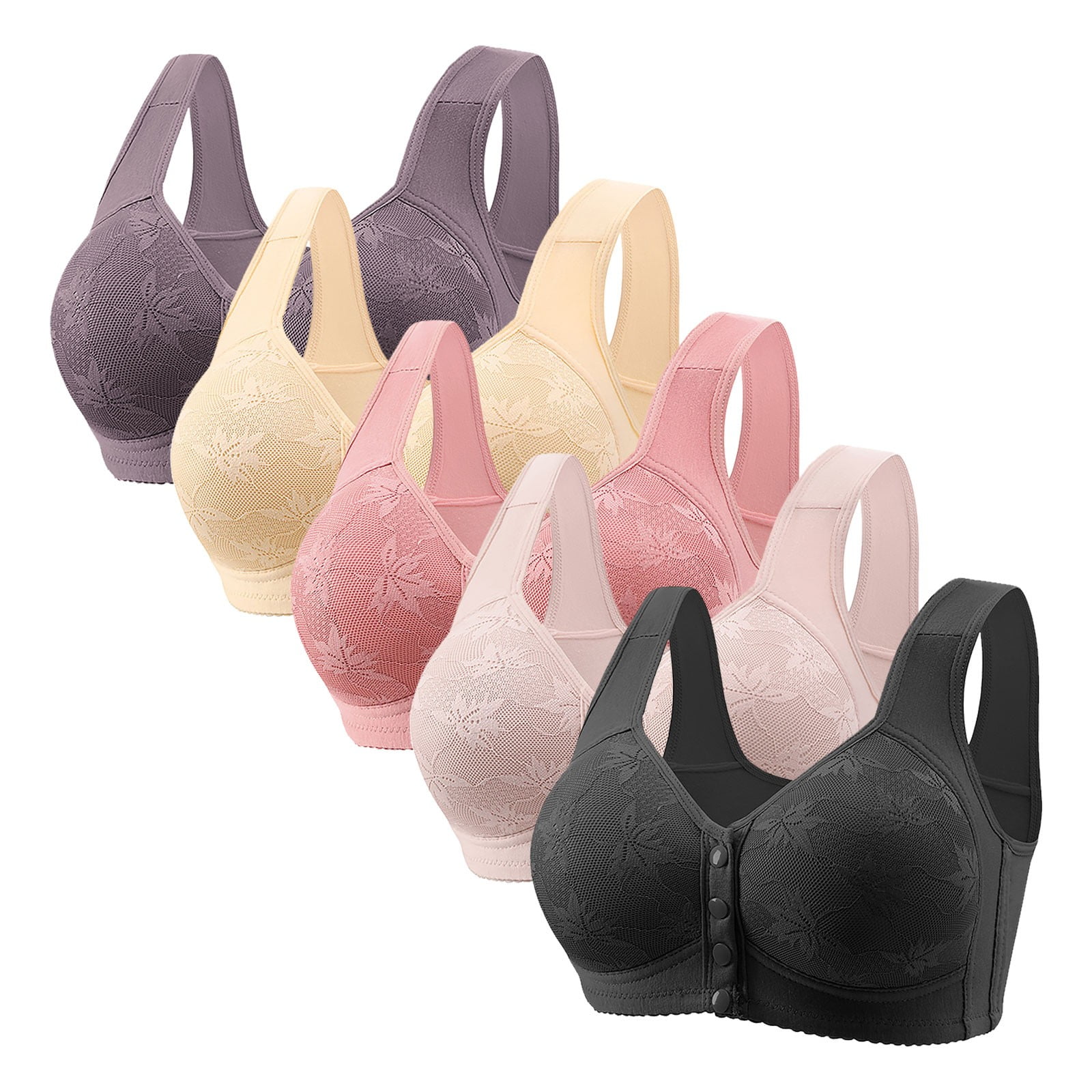 Summer Fashion Plus Size Sports Bras for Women 2025 Sexy Non Magnetic ...