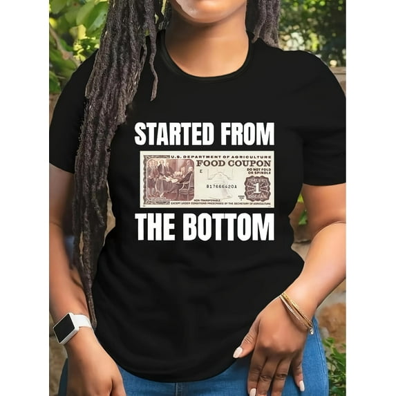 [Summer Fashion T-shirts for Women 2025]-Slogan & Graphic Print T-shirt ...