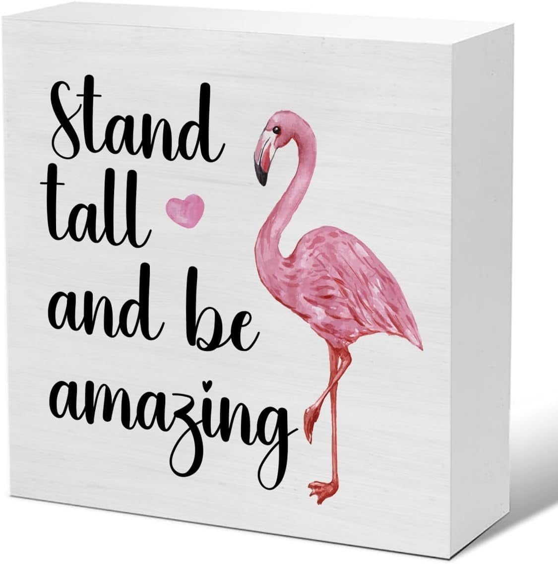 Summer Flamingo Decor Flamingo Gifts for Men Women Friends Stand Tall ...