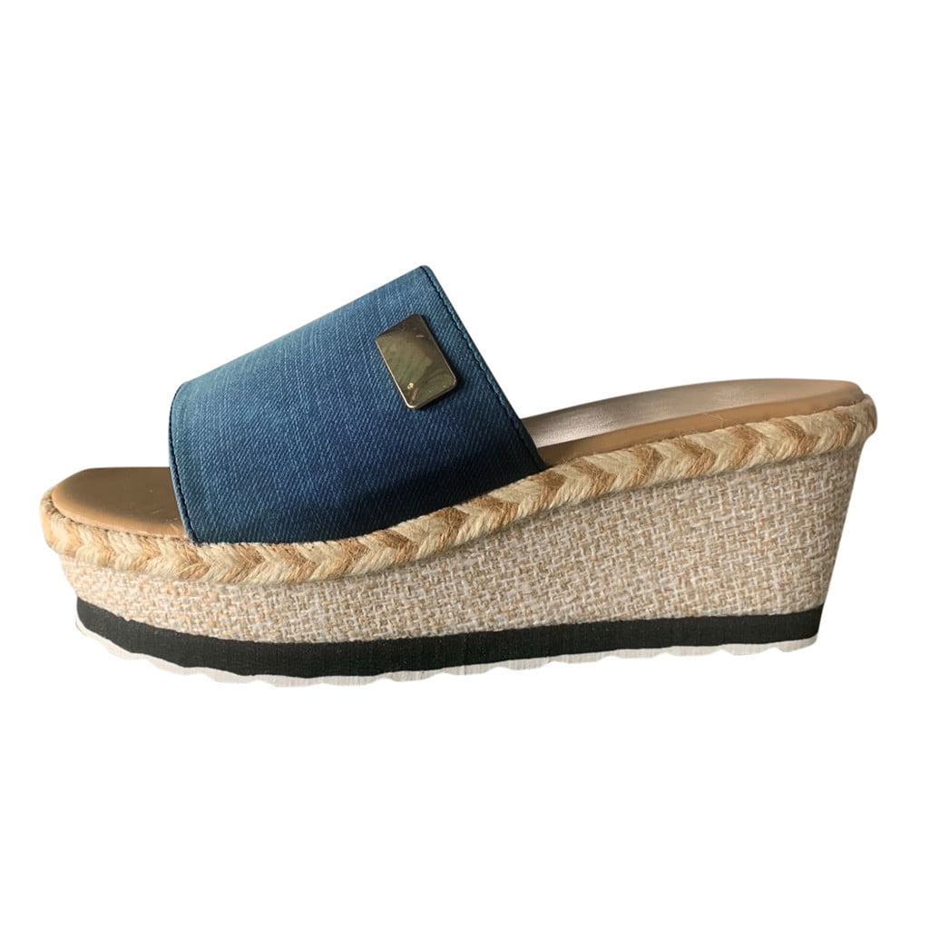 Summer Flip Flops Fashion Causal Wedges Women Shoes Womens Slide ...