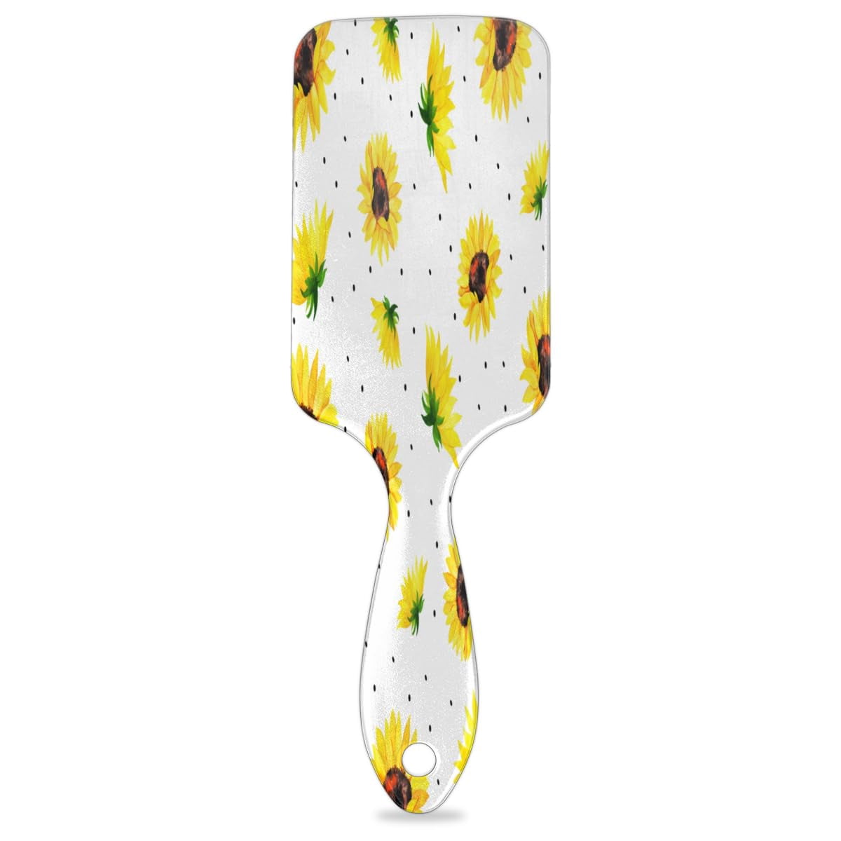Summer Fruit Lemon Hair Brush Detangler Brush with Nylon Bristle for ...