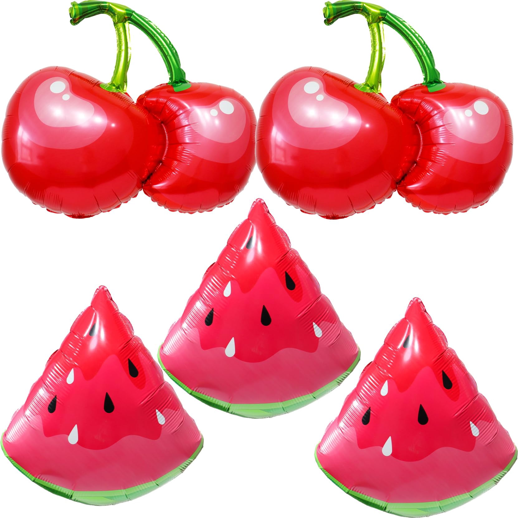 Summer Fruit PartyTRDN Balloons/Watermelon/Cherry Balloons for Picnic ...