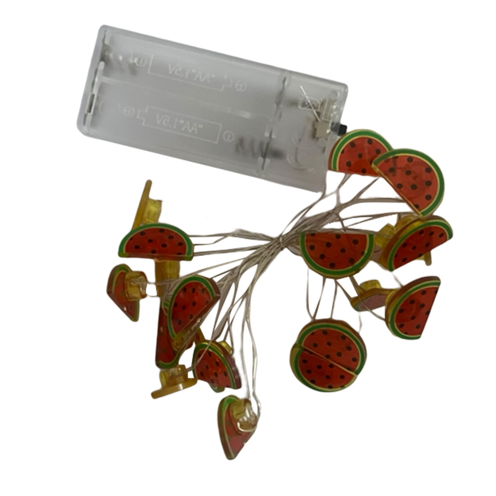 Summer Fruit Series Colored Lights Watermelon Modeling Lights String ...