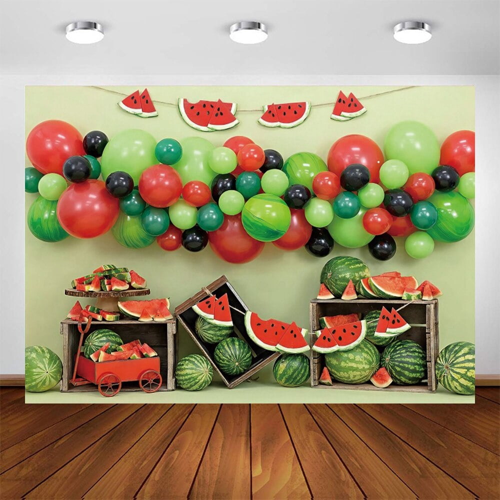 Summer Fruit Watermelon Photography Backdrops Baby Shower Birthday ...