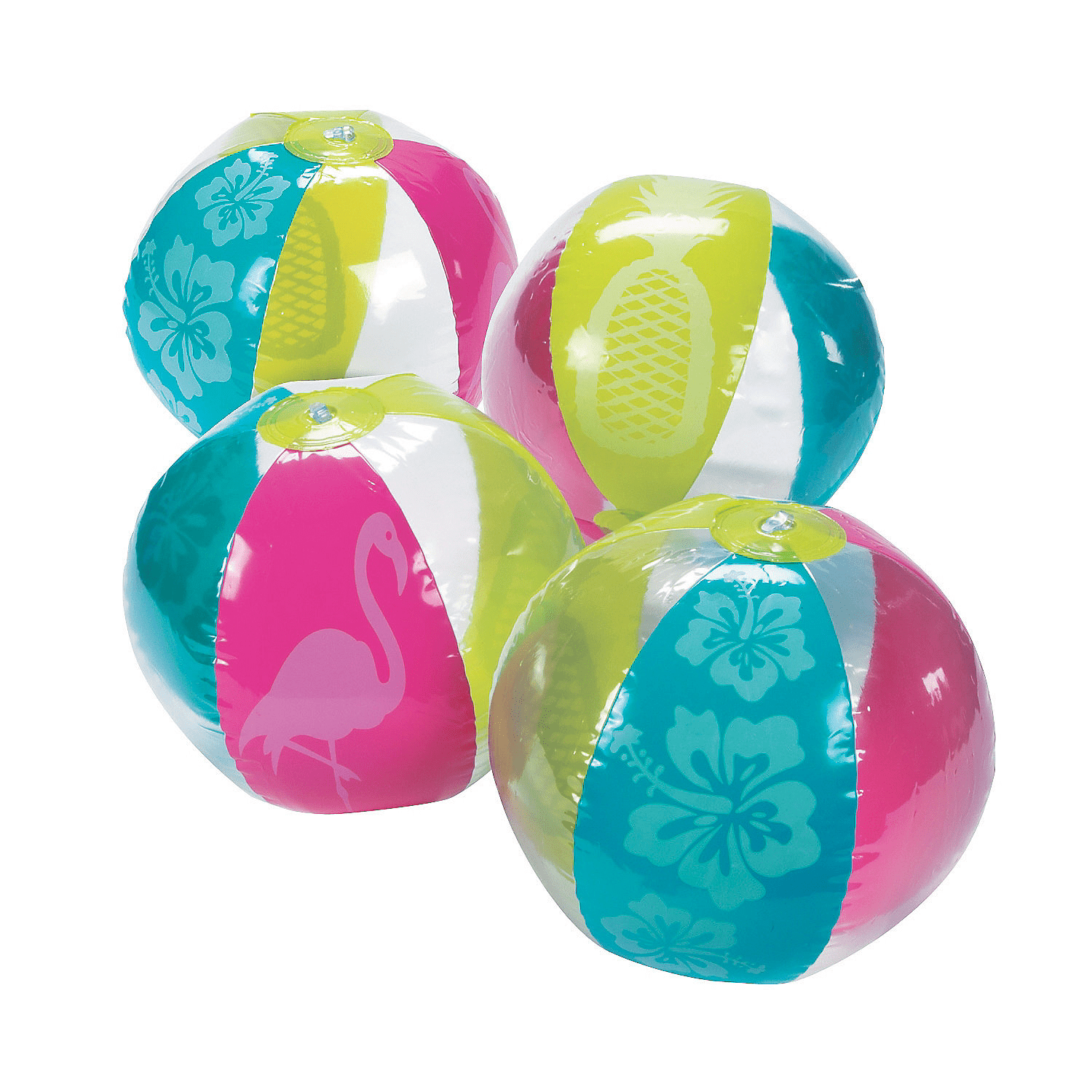 Summer Fun 11" Beach Balls - Party Favors - 12 Pieces - Walmart.com