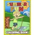 Summer Fun Coloring Book: Staycation Summer Vacation Coloring Book for ...