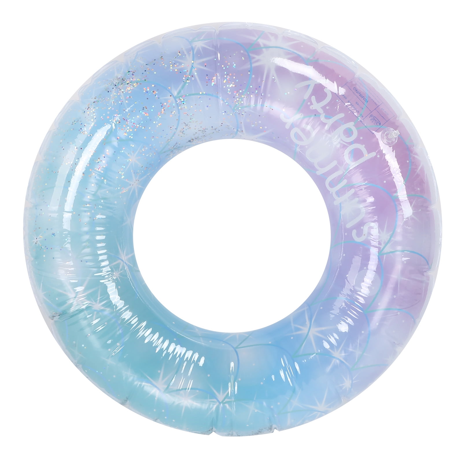 Summer Fun Pool Party, Transparent Inflatable Floating Tubes with ...