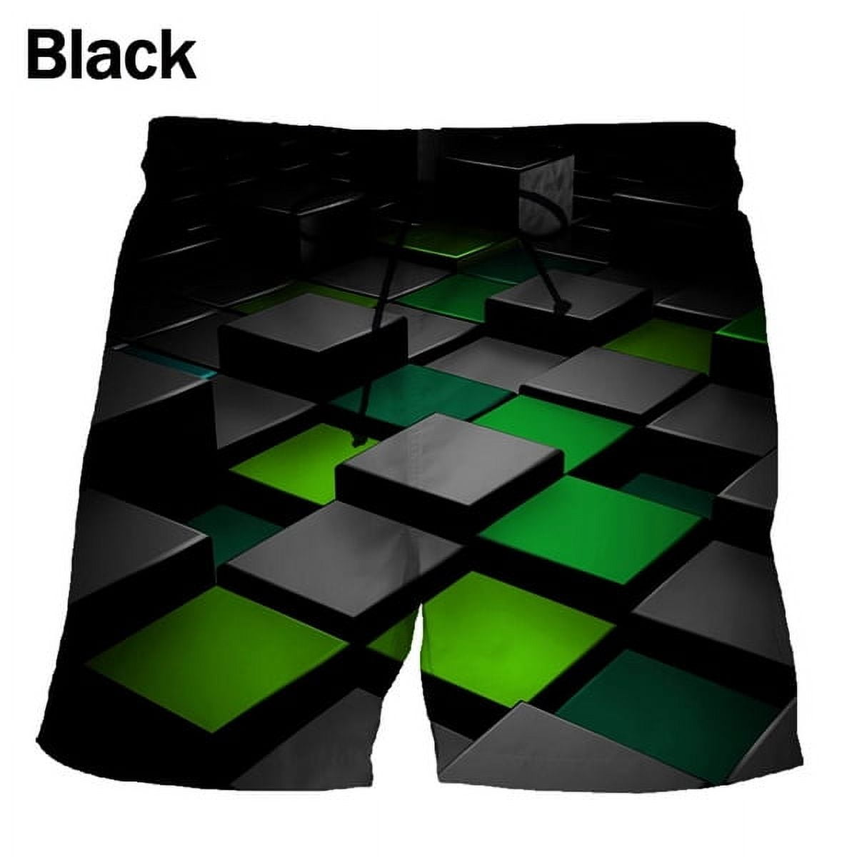 Summer Funny Casual Street Vertigo 3d Print Shorts - Walmart.com