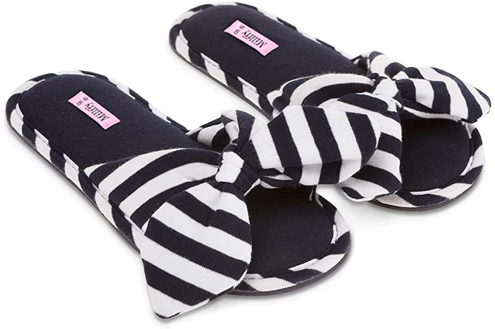 Summer Girl ladies slippers size 6 - 9 Stripe Cotton kawaii slippers ...