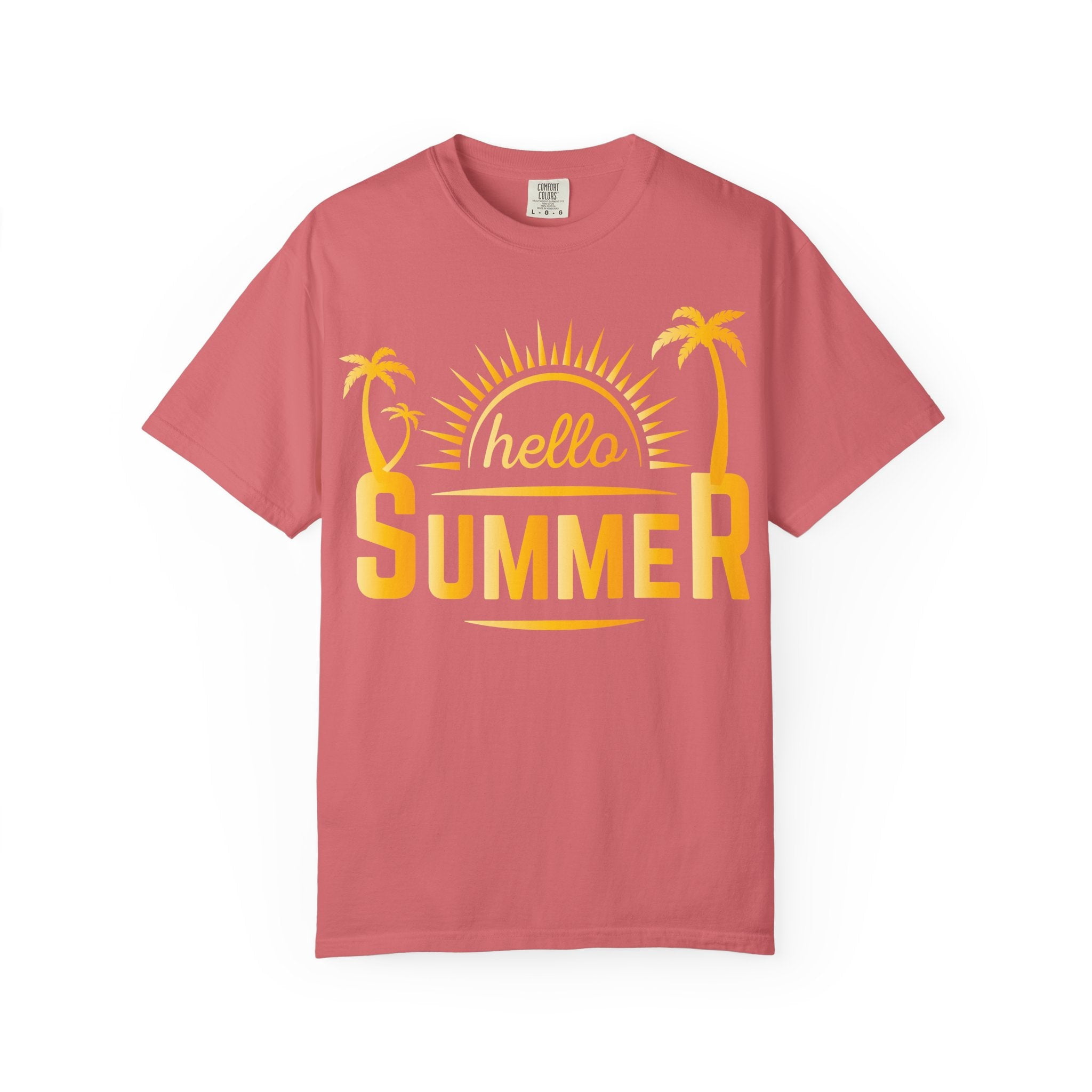 Summer Graphic Unisex 100 Cotton T-Shirts Comfort Colors 41 - Walmart.com
