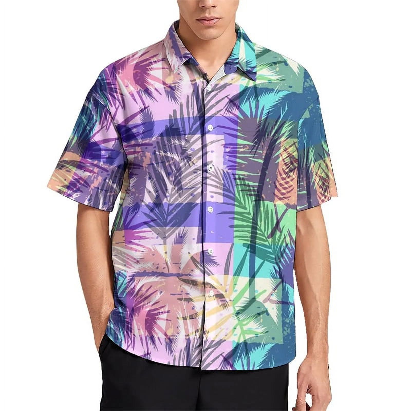 Summer Harajuku 3D Palm Trees Printing Shirts Cocoanut Trees Graphic ...