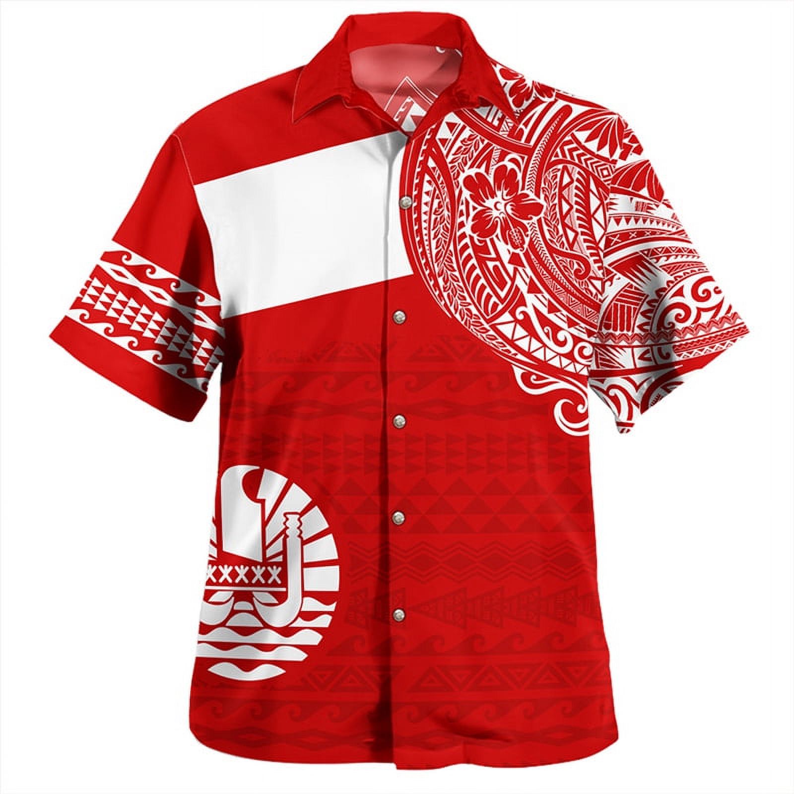 Summer Harajuku 3D Printing Polynesia National Flag Shirts Polynesia ...