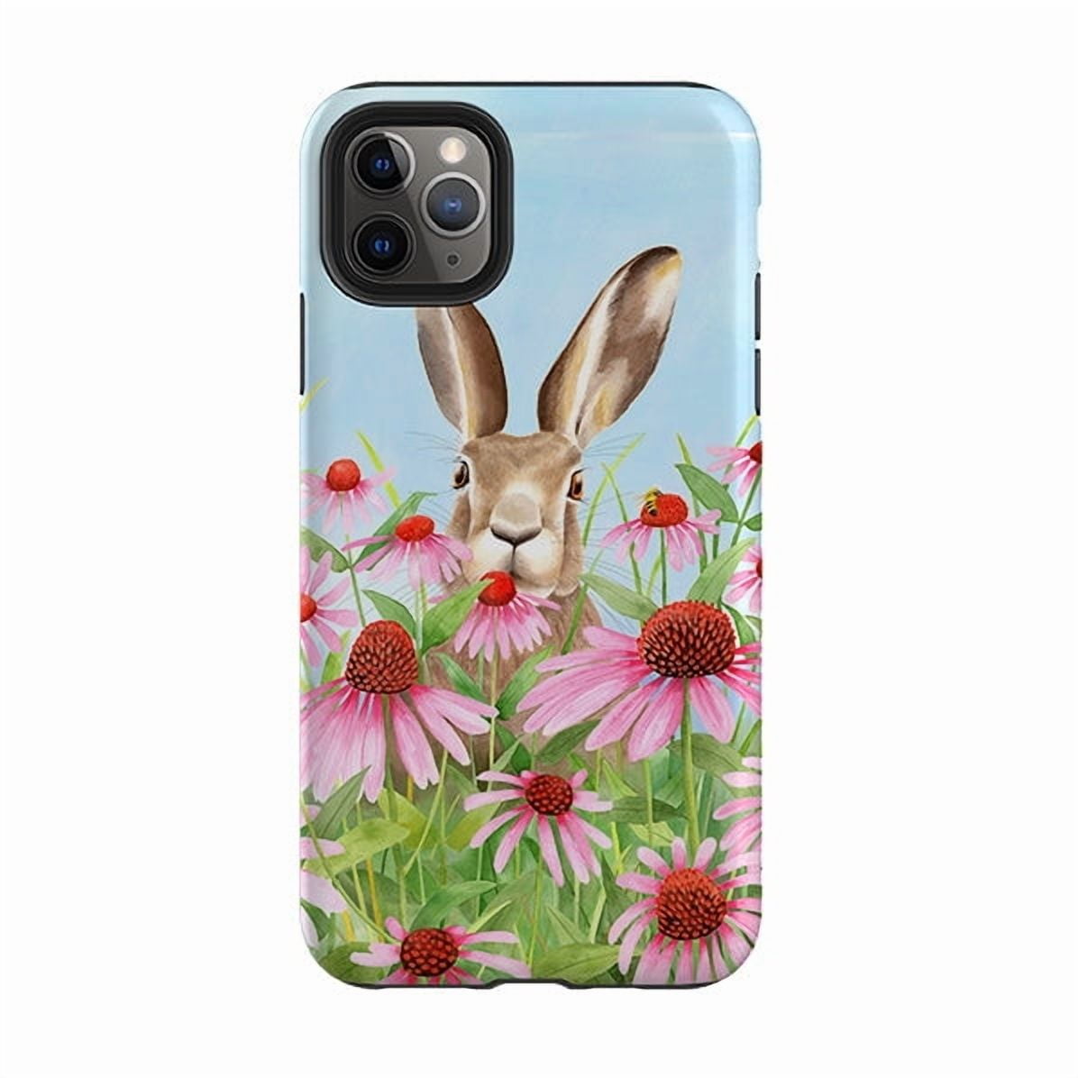 Summer Hare Woodland Rabbit Art Phone Case for iPhone 16 15 14 13 12 11 Pro Max - Walmart.com