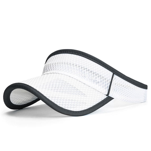 Summer Hats for Women Structured Brim Lightweight Sports Visor For ...