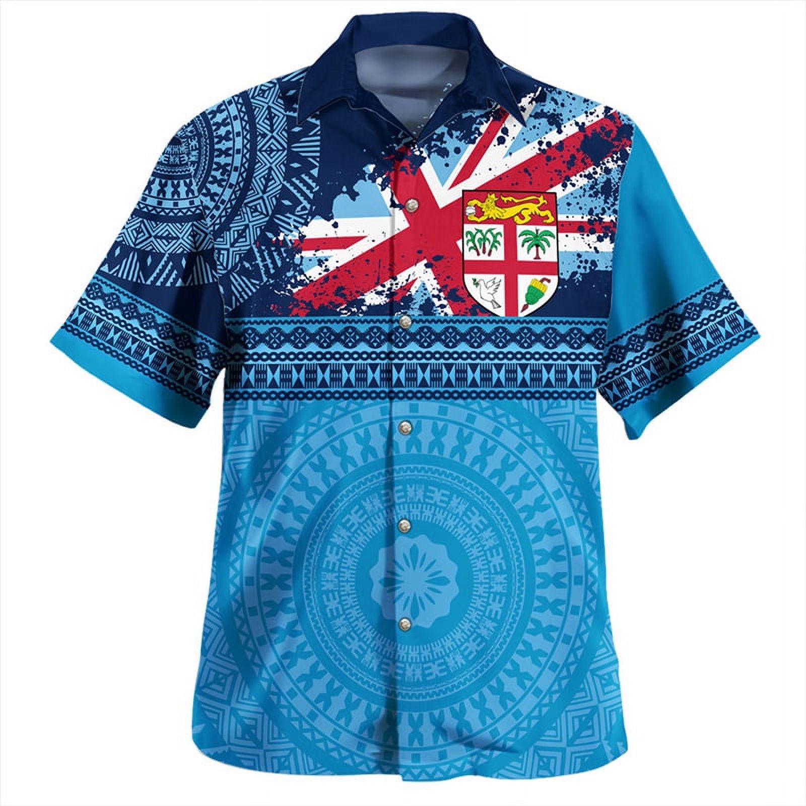 Summer Hawaiian 3D Print BULA FIJI Flag Emblem Shirts Philippines Fiji ...