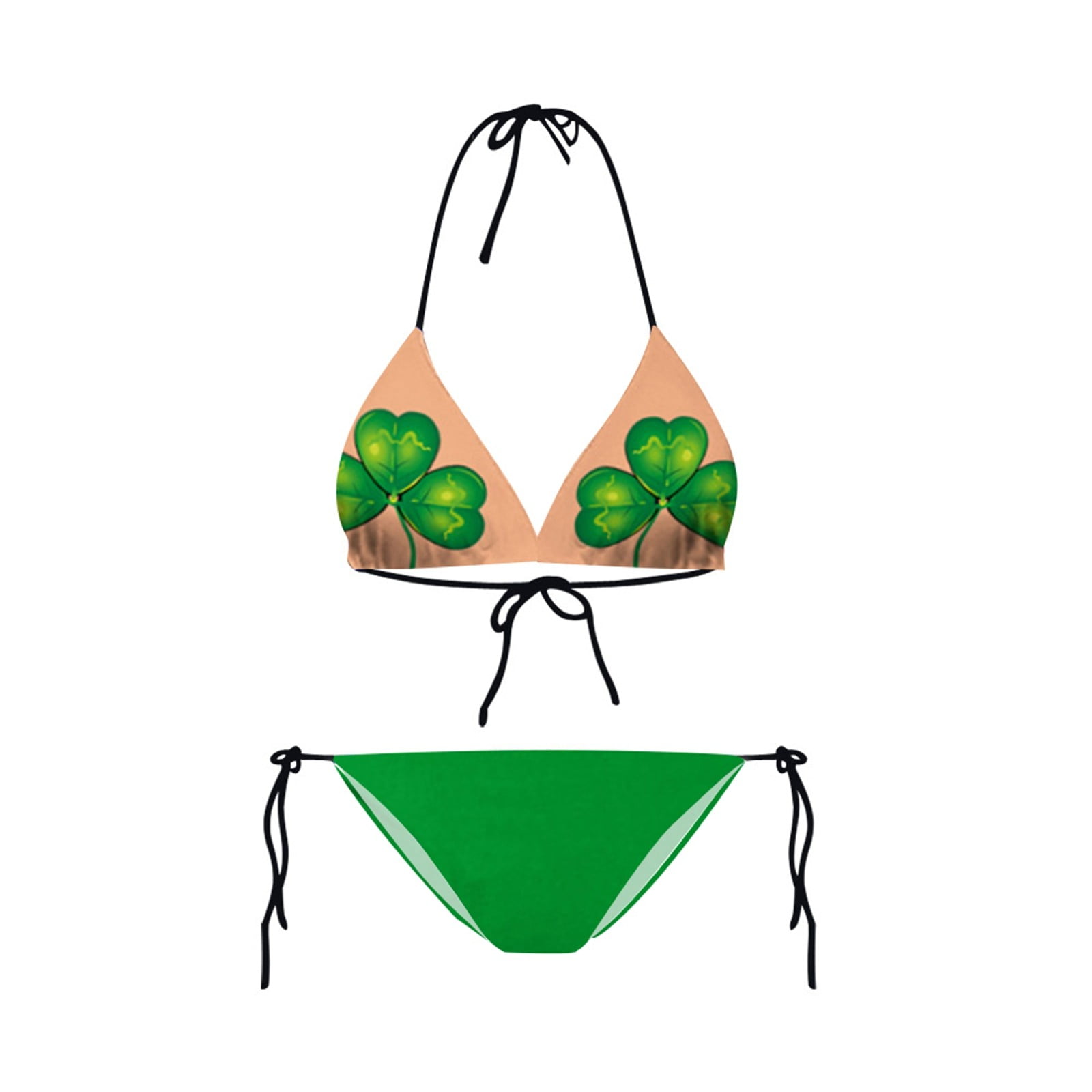 Summer Holiday Printed Womens Sexy Swimsuit With Fine Stripes Beach