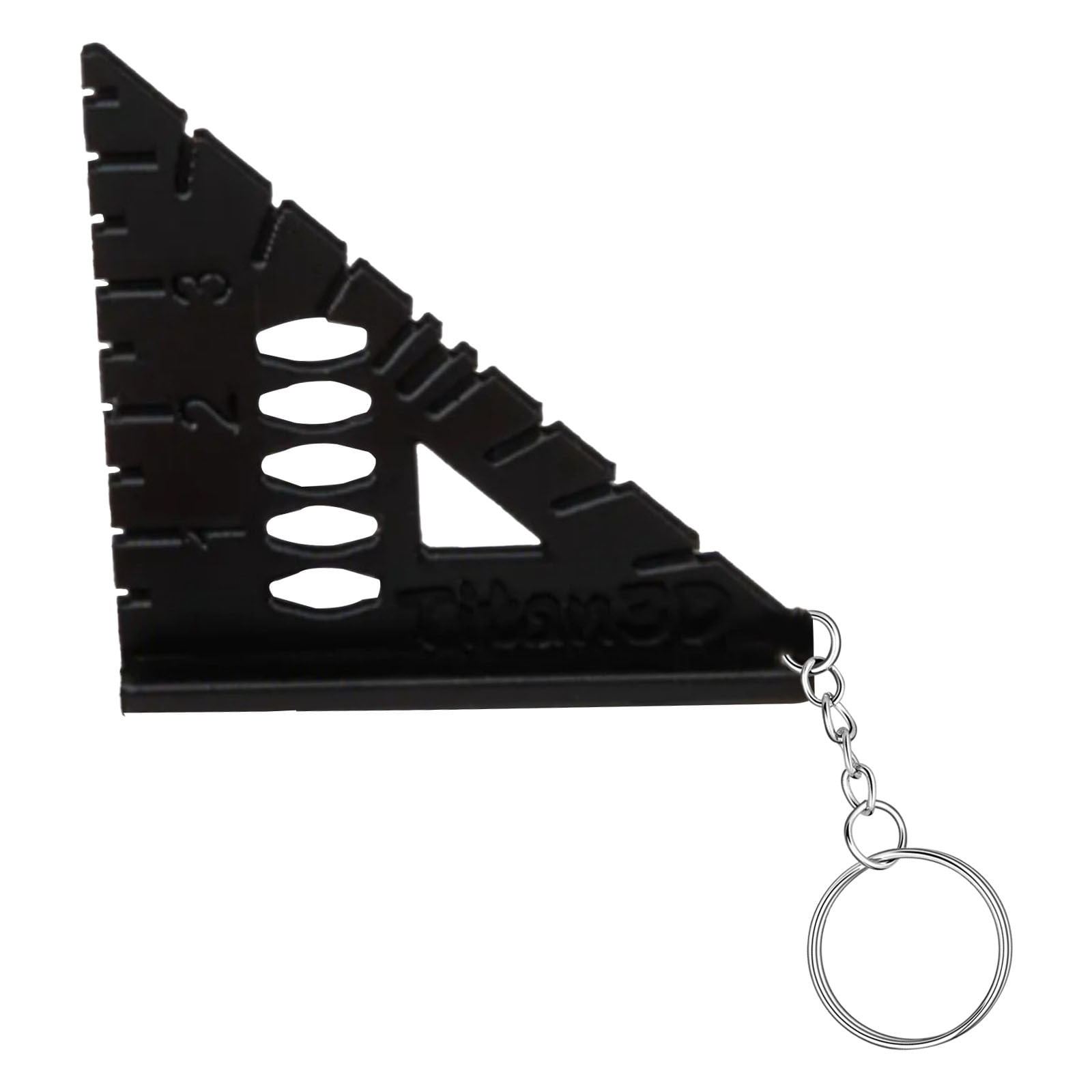 Summer Home Picks!!Ruler Keychain Portable Pocket Measuring Tool With ...