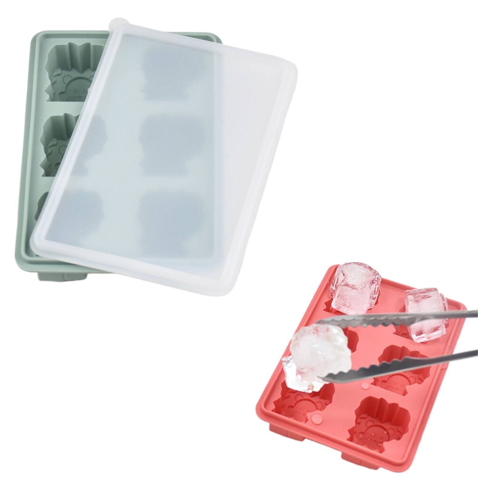 Summer Home Trends Lio Shaped Ice Cube Trays 3D Ice Cube Easy to ...