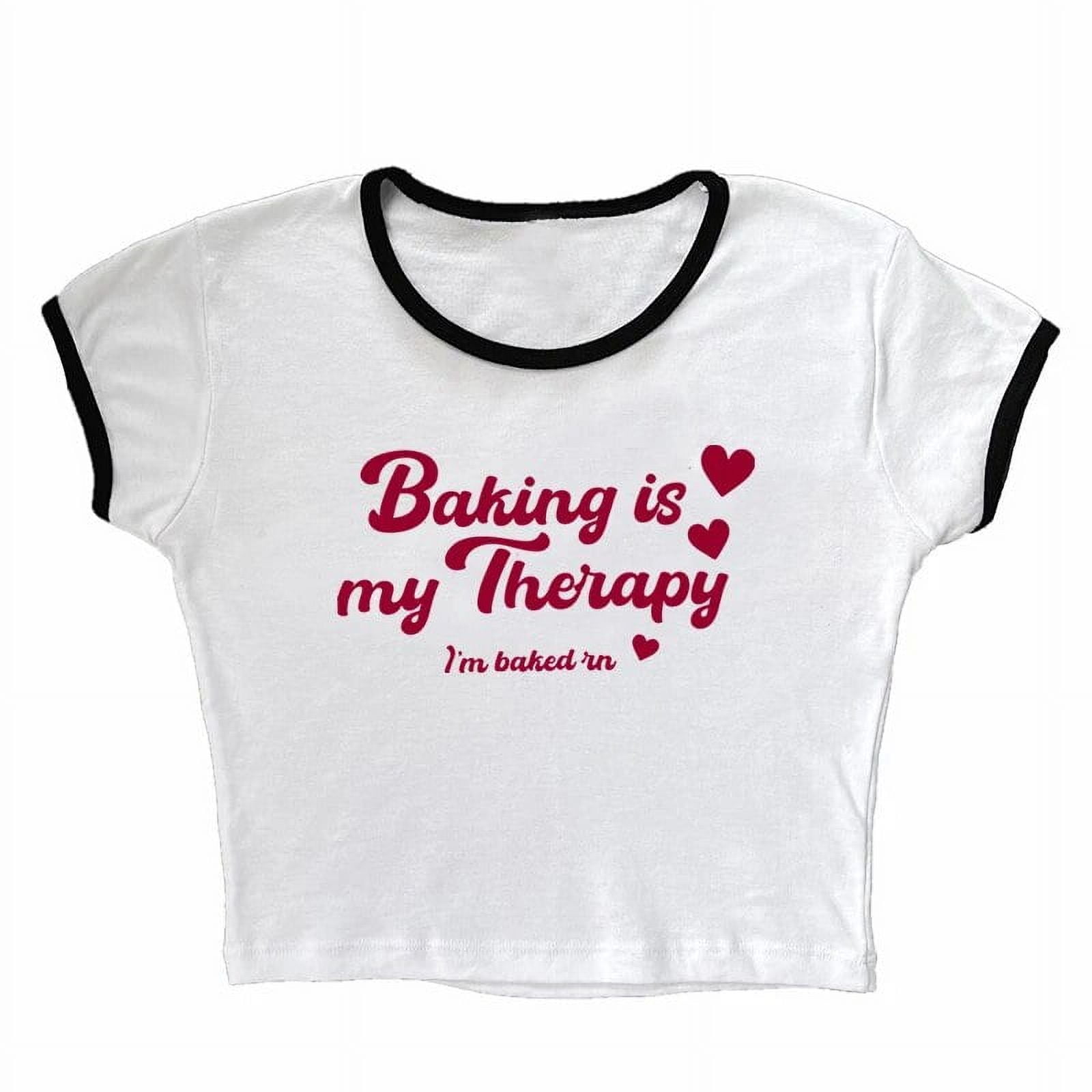 Summer Hot Sweet girl Goth Print Gentle Y2k Belly shirts Harajuku 2000s ...