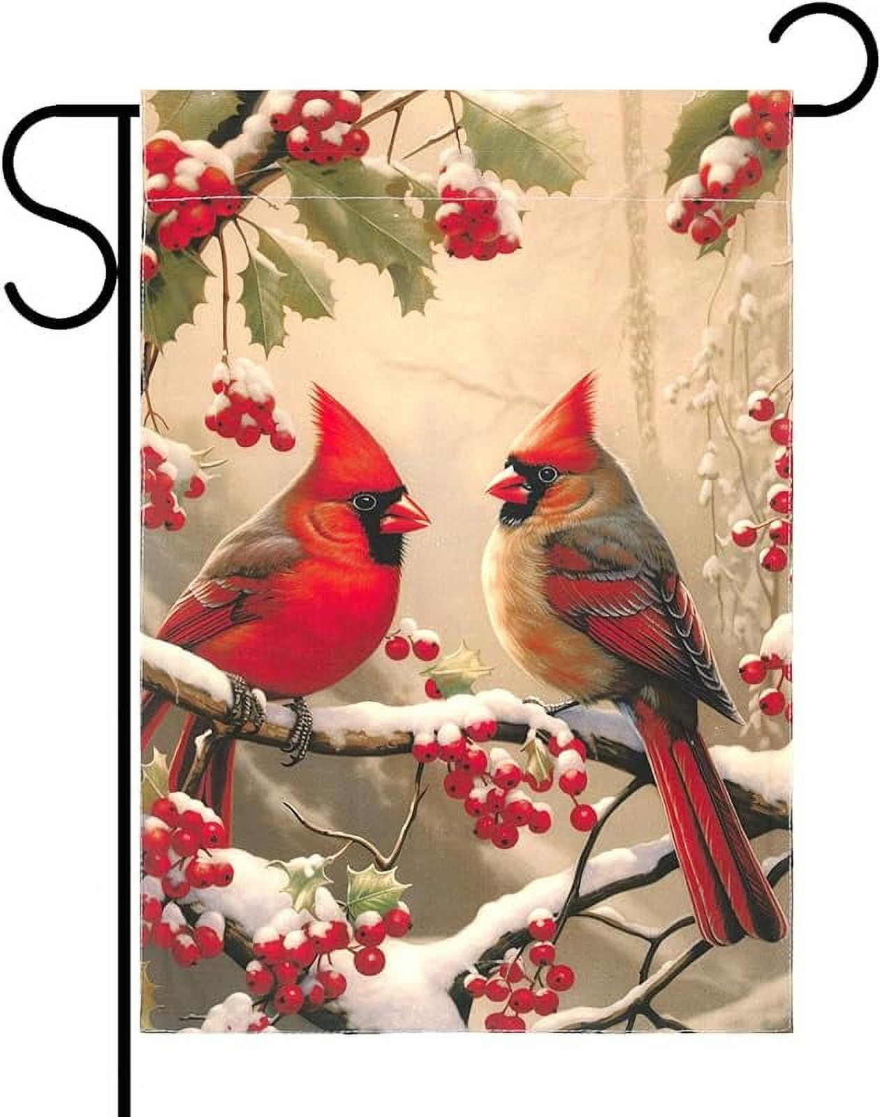 Summer Hummingbird Garden Flag 30.48 X cm Flower Banner Vertical Double ...