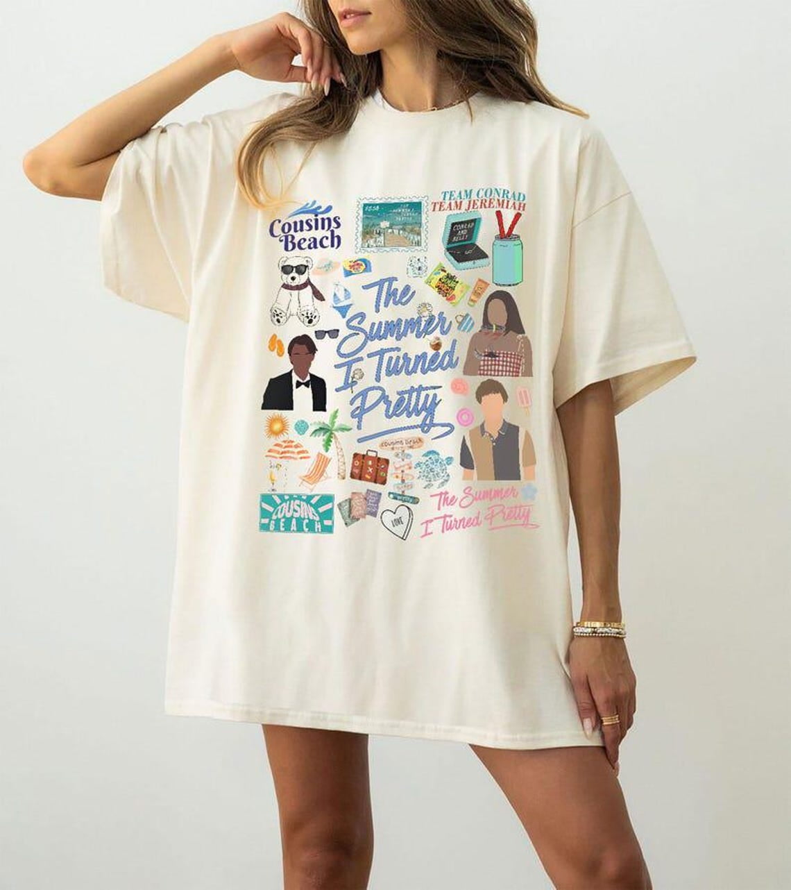 The Summer I Turned Pretty T-Shirt, Team Conrad Forever Shirt, Summer ...