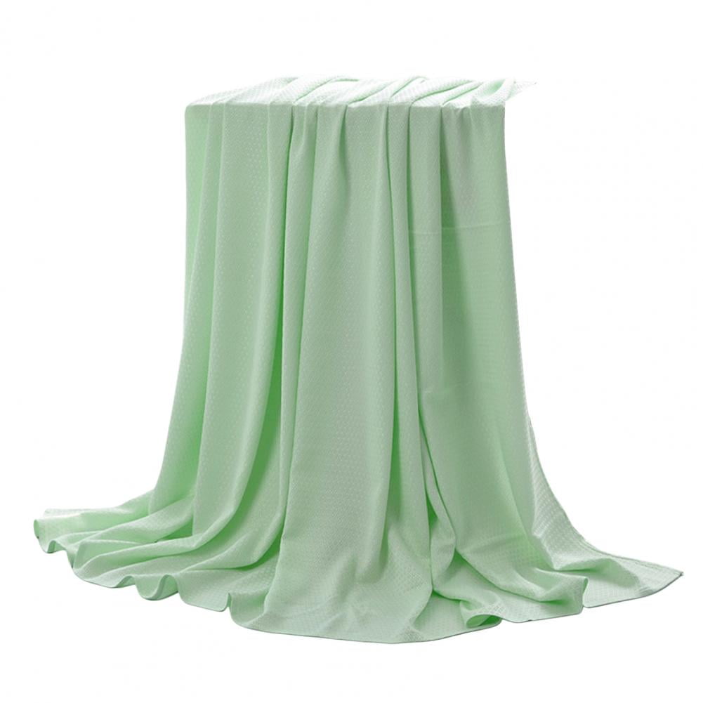 Summer Ice Blanket Natural Bamboo Fiber Breathable Heat Absorption Body ...